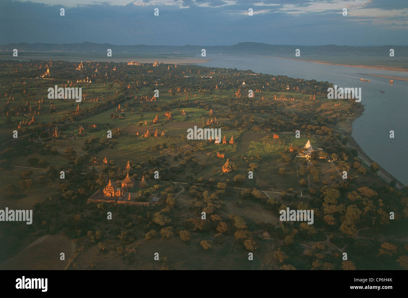 Myanmar (Burma) - Bagan (Pagan), the archaeological area Stock Photo ...