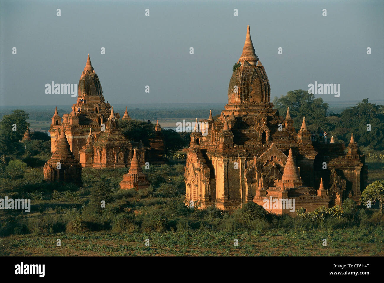 Myanmar (Burma) - Bagan (Pagan), the archaeological area Stock Photo ...
