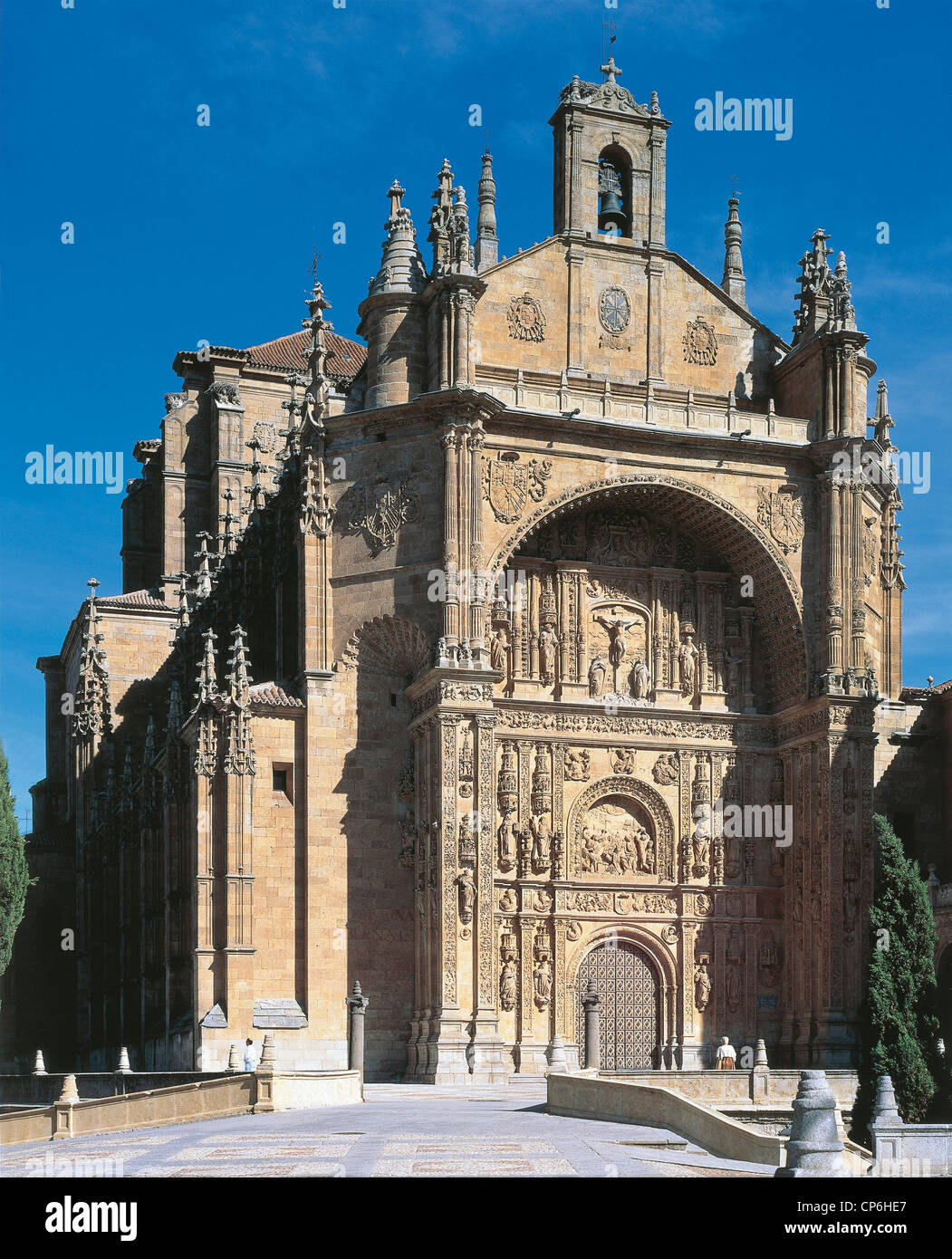 SPAIN SALAMANCA Dominican convent of S. ESTEBAN CHURCH 1524/1630 Stock ...