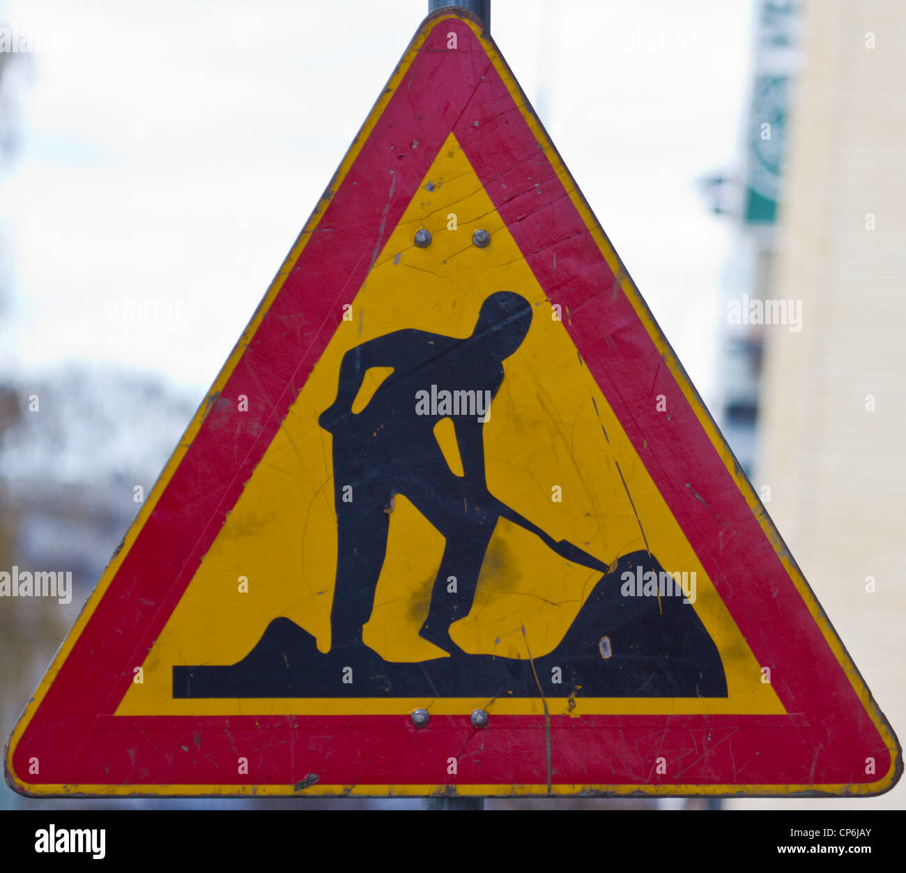 Obstruction way road traffic hi-res stock photography and images - Alamy