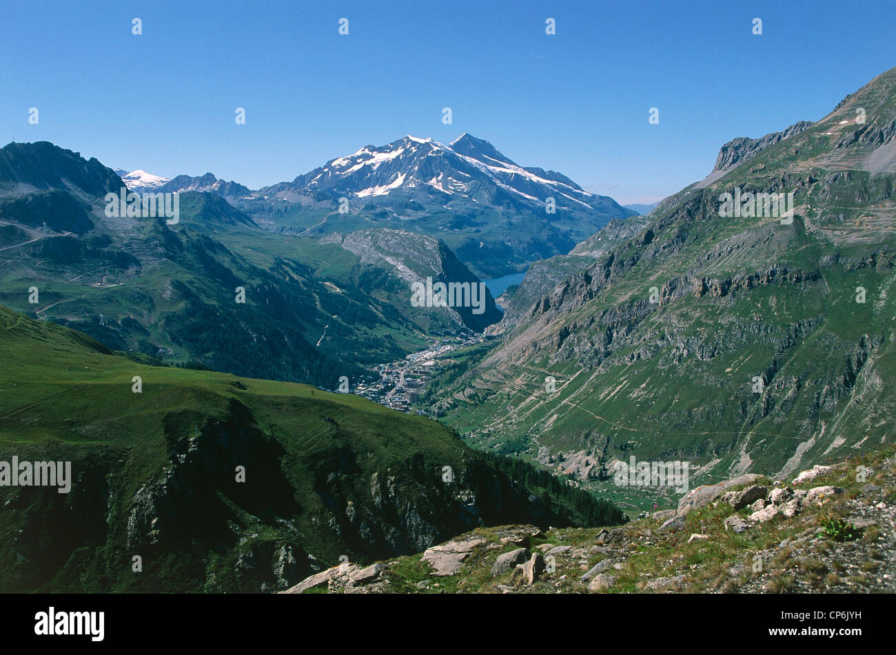 France - Rhone-Alps - Val d'Isere and the Dome de la Sache (3608 m ...