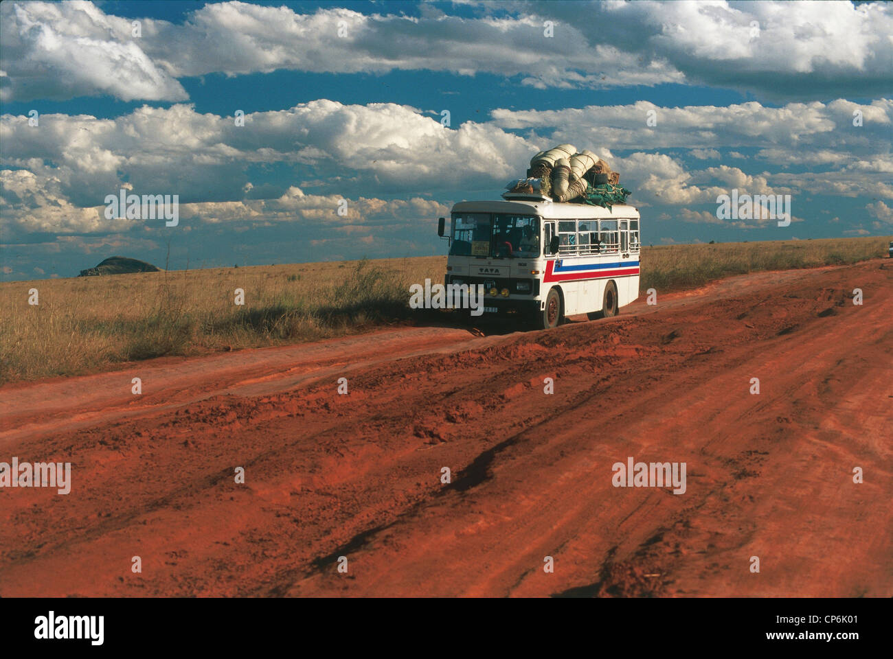 Madagascar. A bus Stock Photo - Alamy