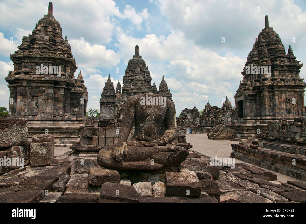 The great Prambanan Temple complex featuring more than 50 temple sites ...