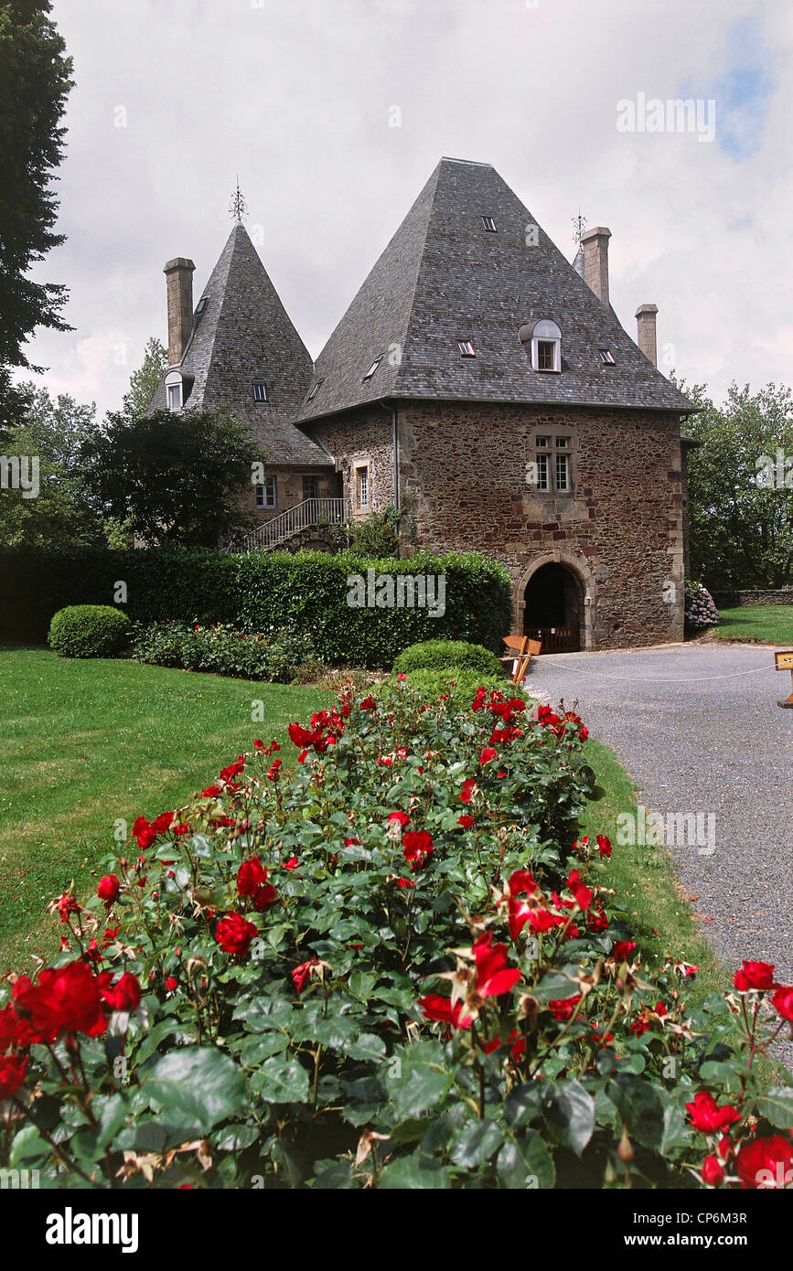 France - Limousin - Correze - Arnac-Pompadour - Pompadour Castle Stock ...