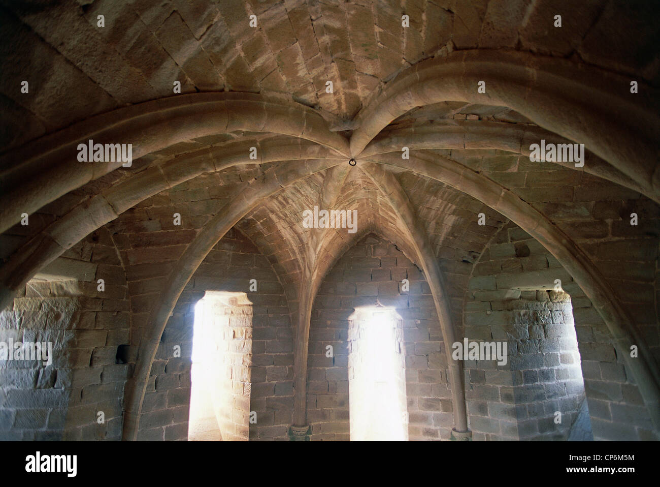France - Midi-Pyrenees - Castle Najac. Interior Stock Photo - Alamy