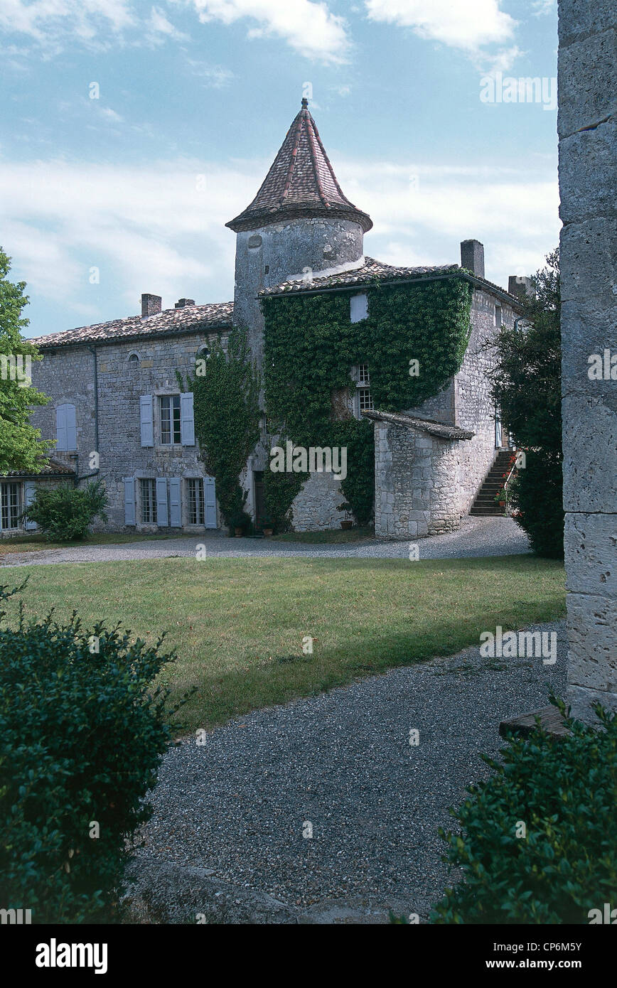 France - Midi-Pyrenees - Castle Cayla Stock Photo - Alamy