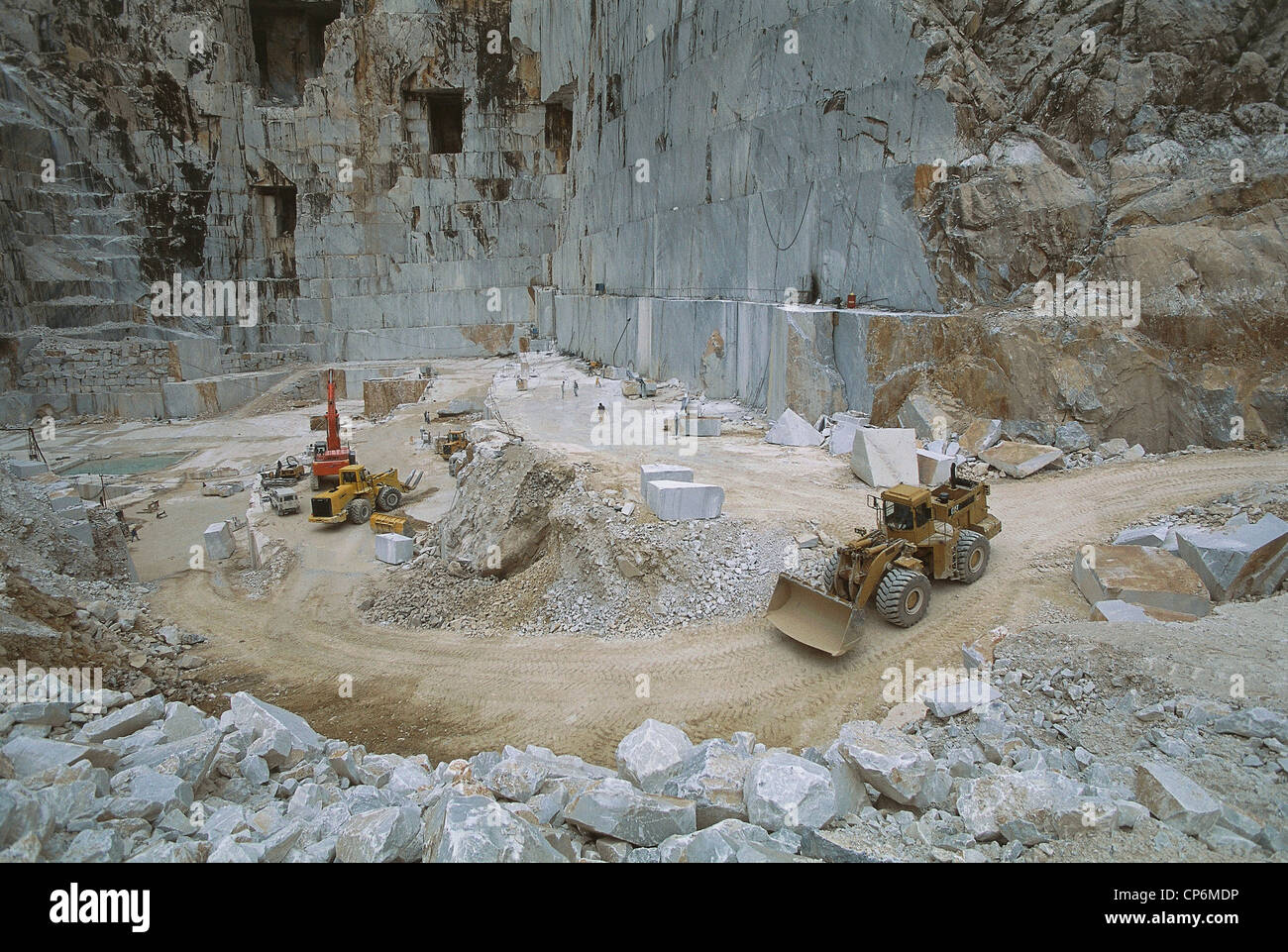 Tuscany - Carrara (MS). Marble quarry Stock Photo - Alamy