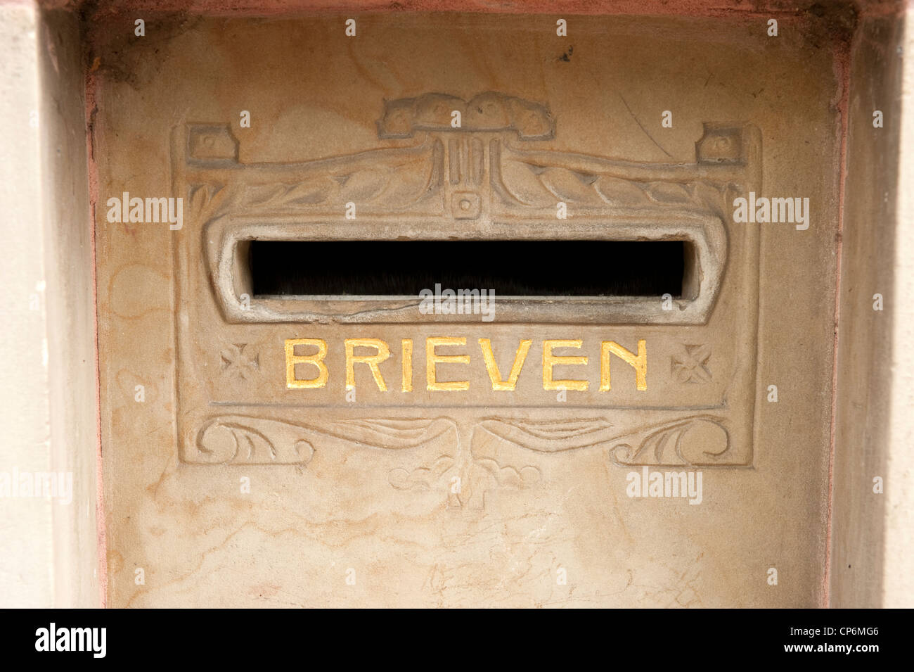 Brieven Letterbox Mail Post Amsterdam Holland Netherlands Europe EU ...