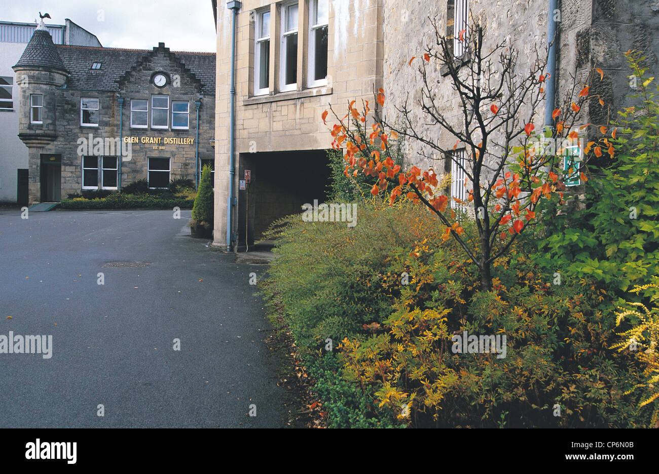 Glen Grant Distillery Rothes Grampian SCOTLAND Stock Photo - Alamy