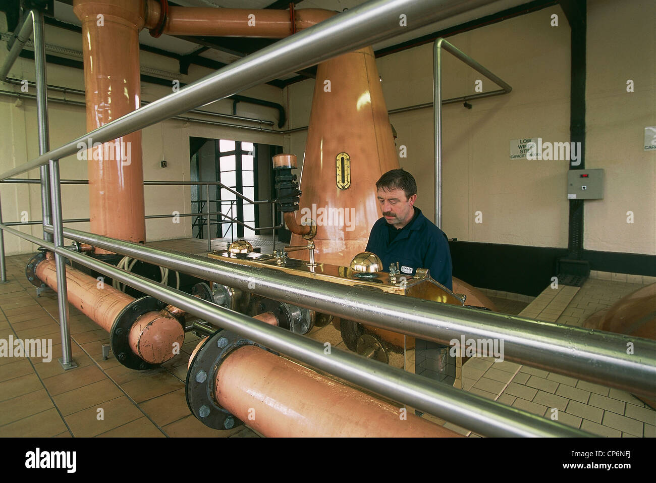 Ireland - County Louth - Riverstown, Dundalk. Cooley Distillery, salt ...