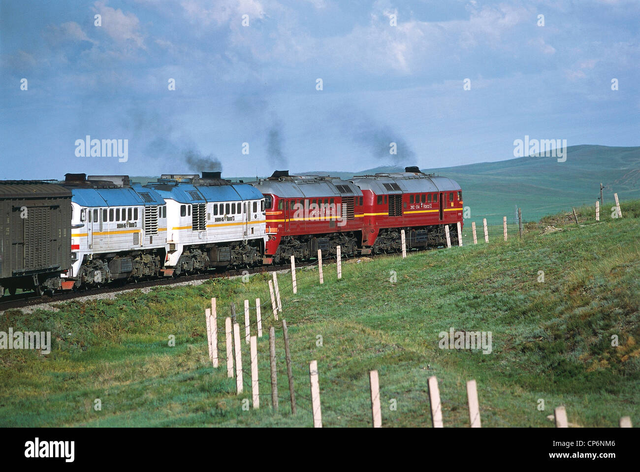 Transmongolian express hi-res stock photography and images - Alamy
