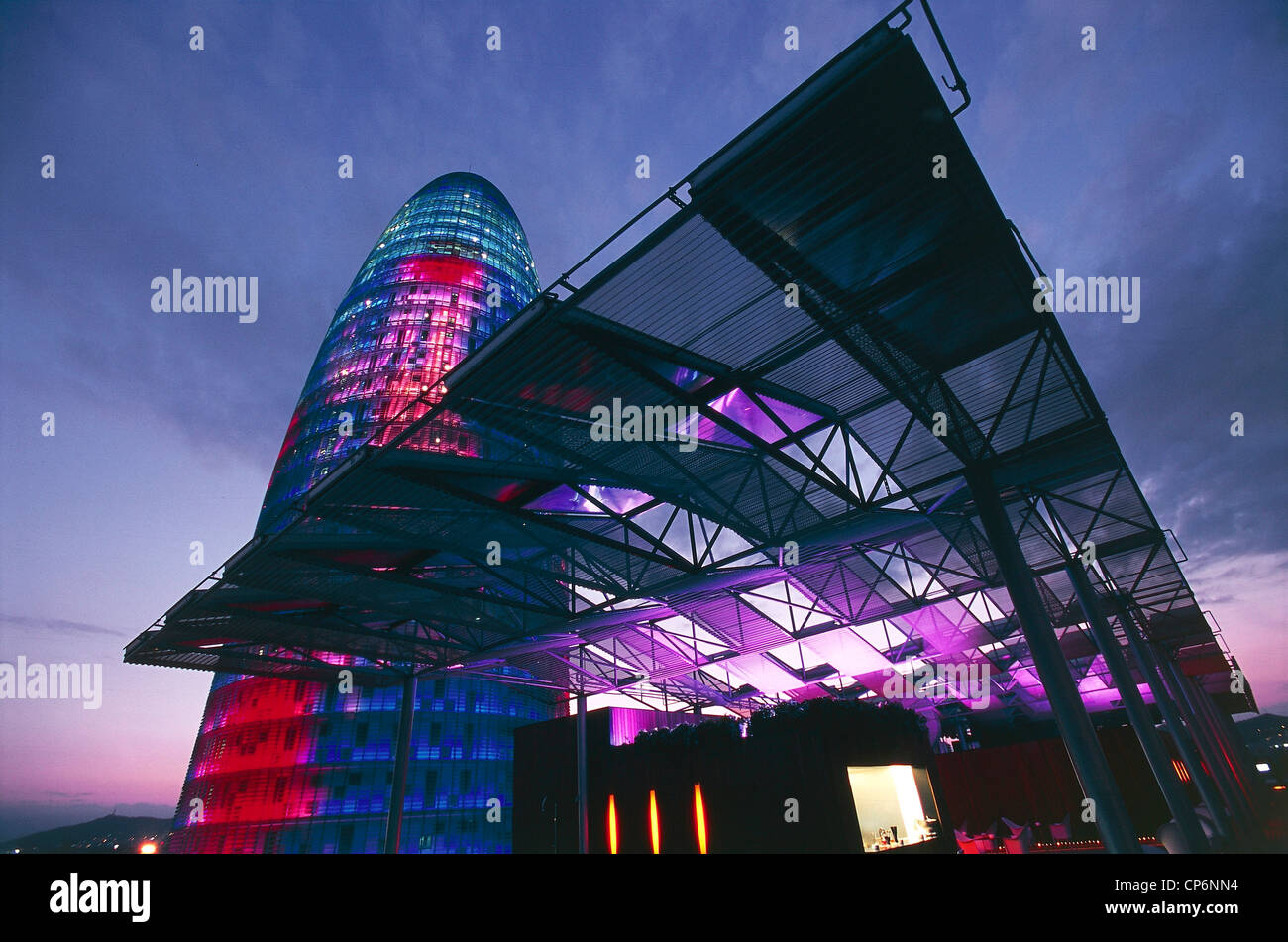 Spain Catalonia Barcelona Hotel Silken Diagonal (draft Juli Capella ...