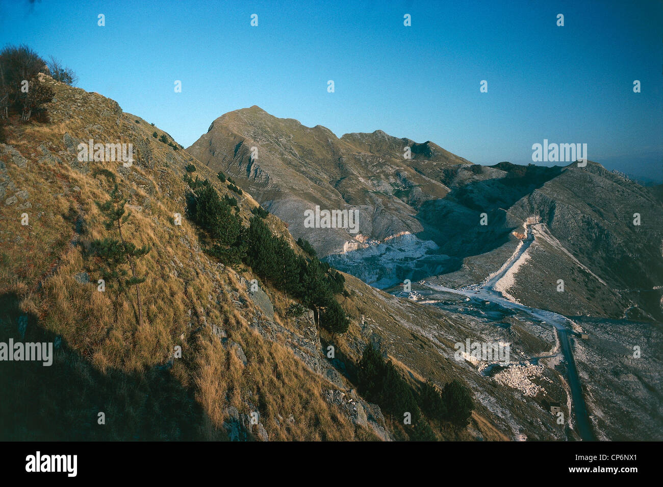 Tuscany - Apuan Alps Regional Park - Mount Sagro Stock Photo - Alamy