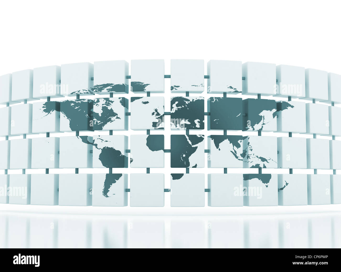 World map interconnected concept global hi-res stock photography and ...