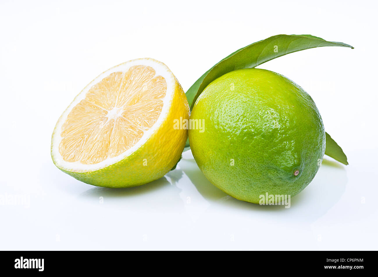 Half green lemon on hi-res stock photography and images - Alamy