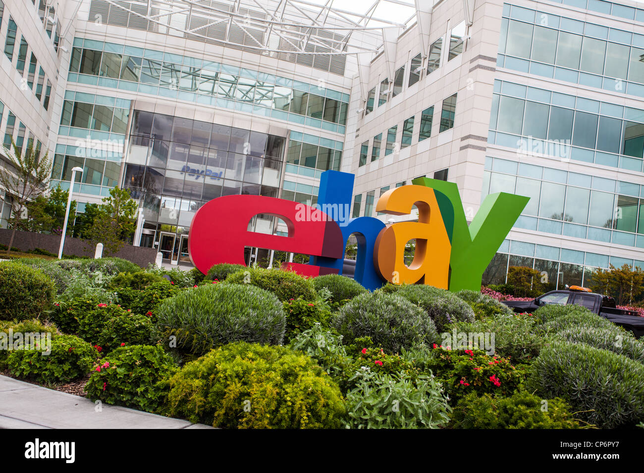 Ebay's offices in San Jose California on North First Street Stock Photo ...