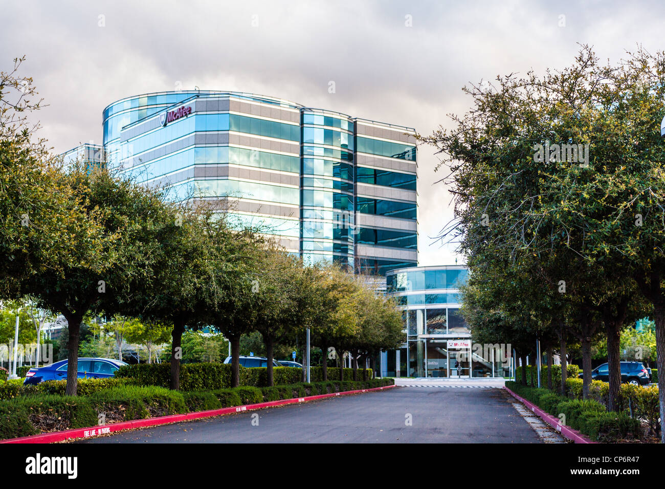 McAfee building in Santa Clara California Stock Photo - Alamy