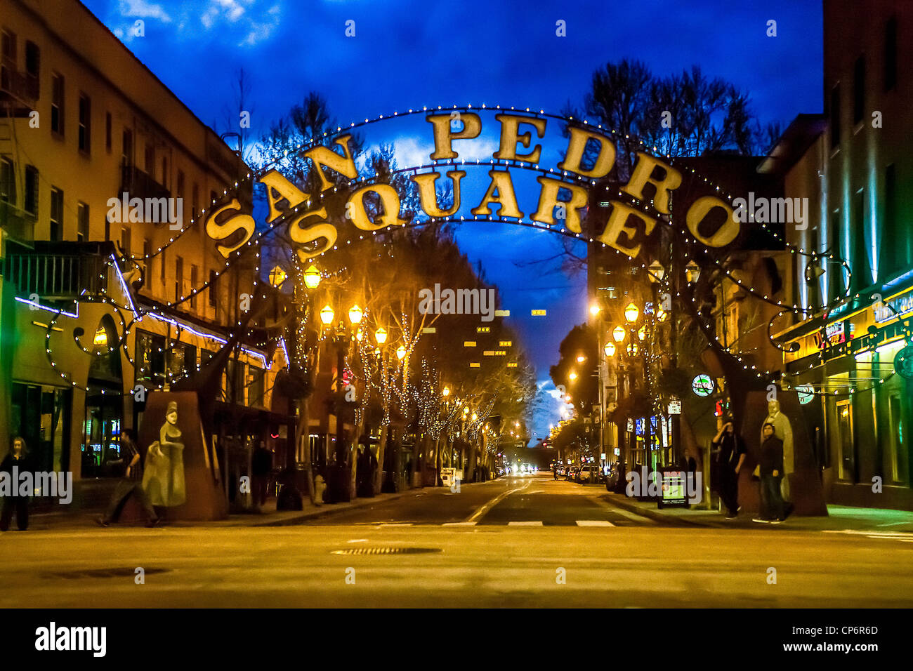 San Jose's San Pedro Square. Center of much of the night life for San ...