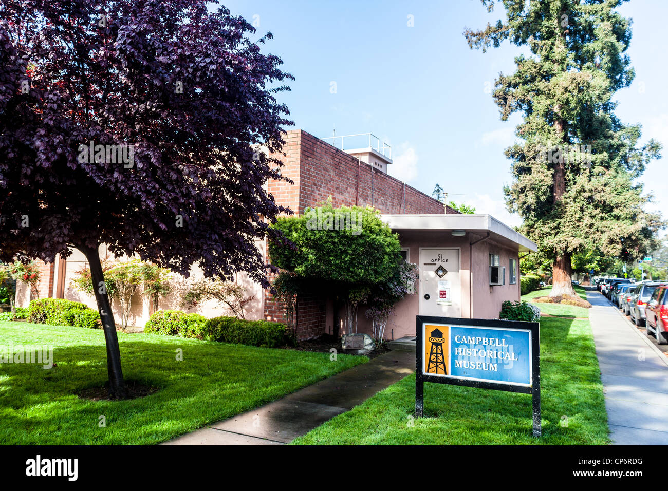 Scenes from downtown Campbell California Stock Photo - Alamy