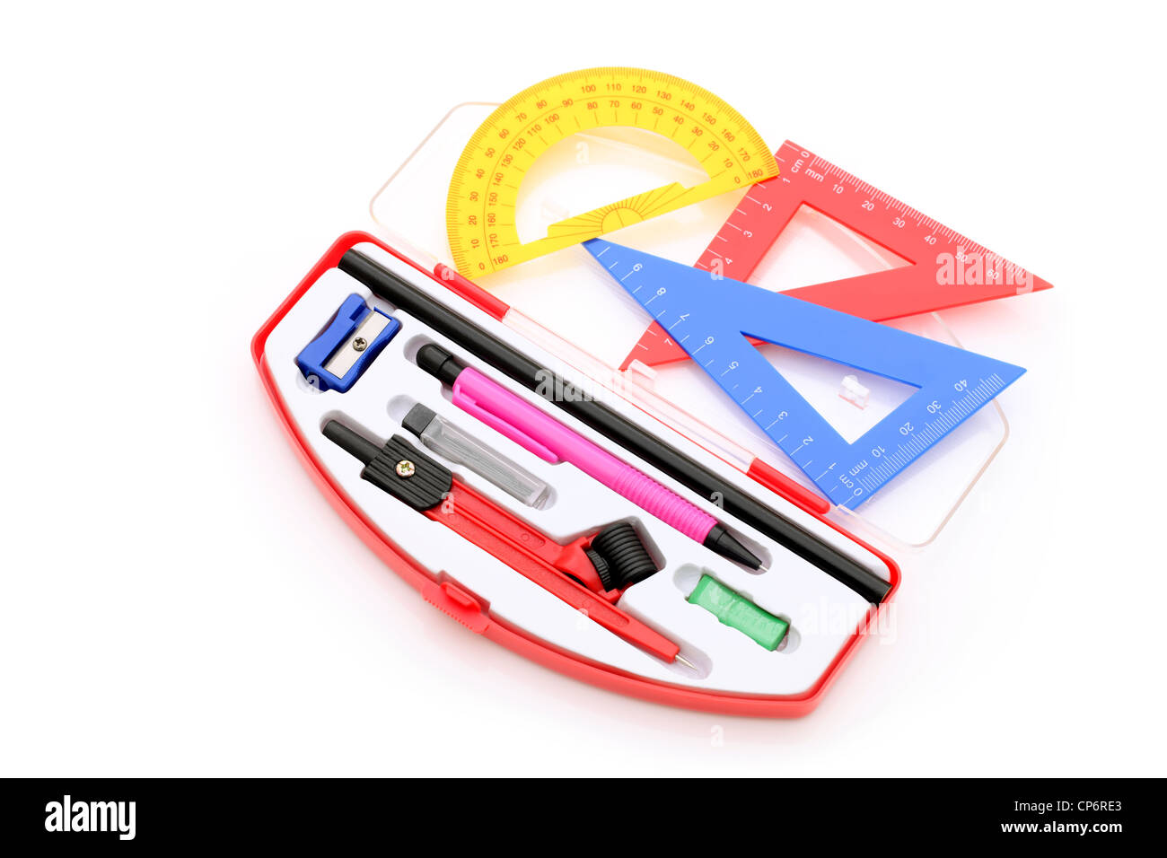 School materials Cut Out Stock Images & Pictures - Alamy