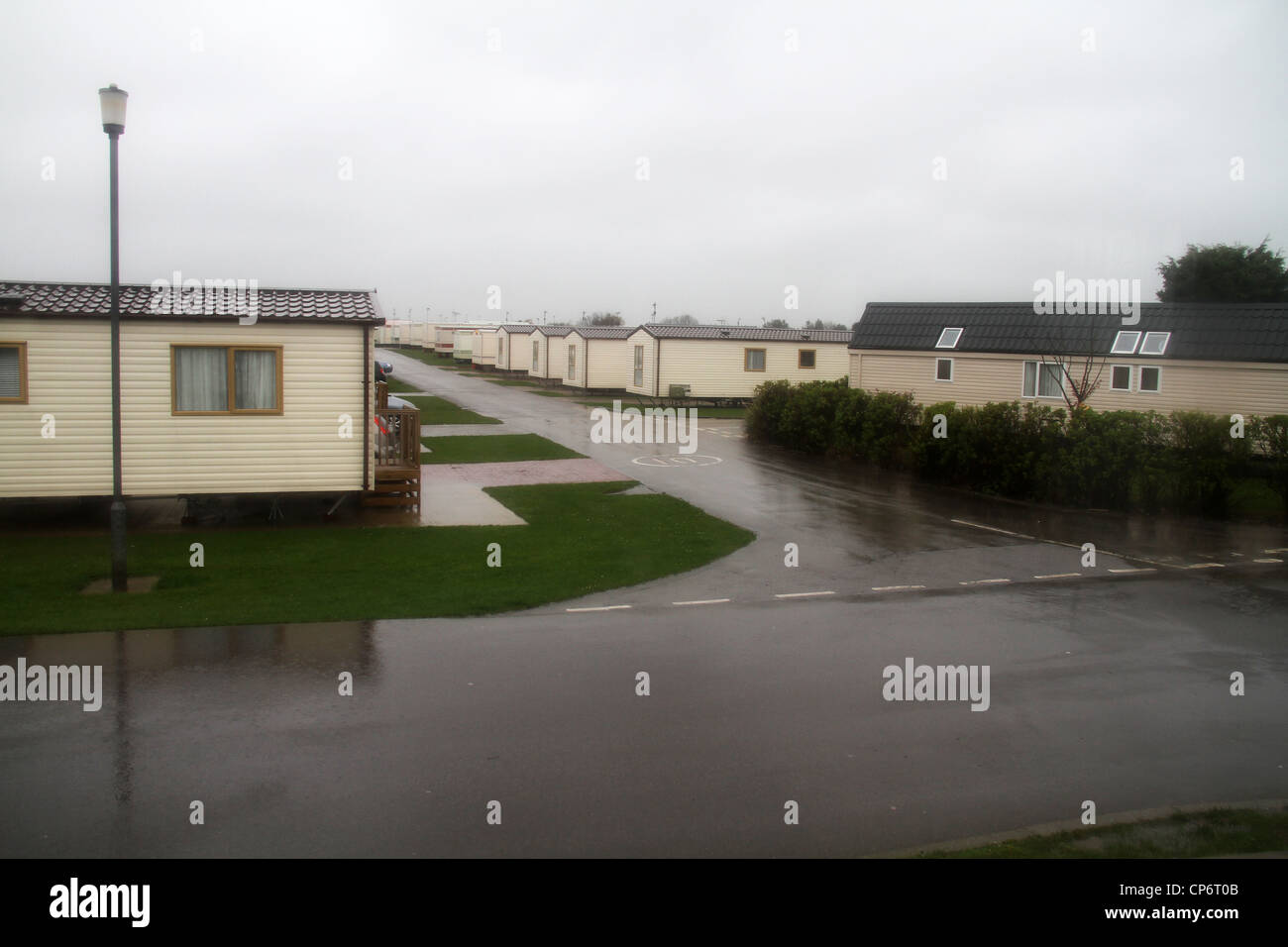Caravan holiday rain hi-res stock photography and images - Alamy