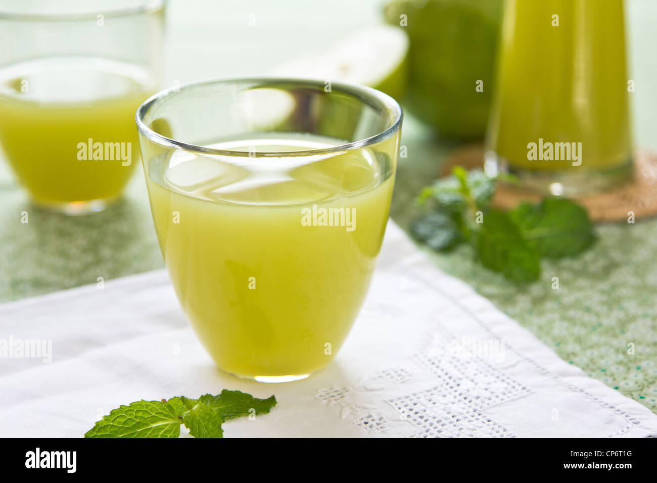 Glass guava smoothie guava fruit hi-res stock photography and images ...