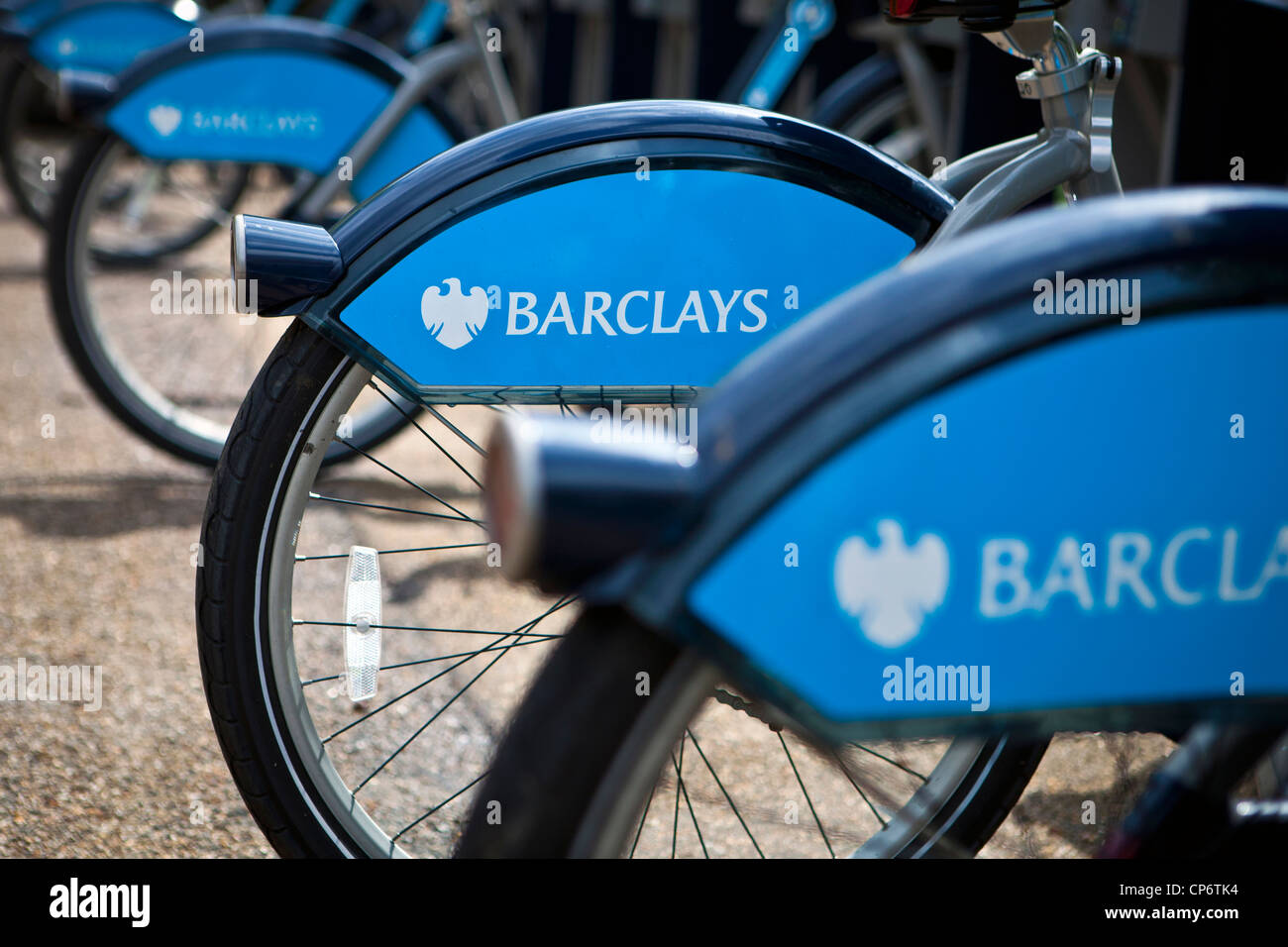 Barclays Cycle Hire Bikes Stock Photo - Alamy
