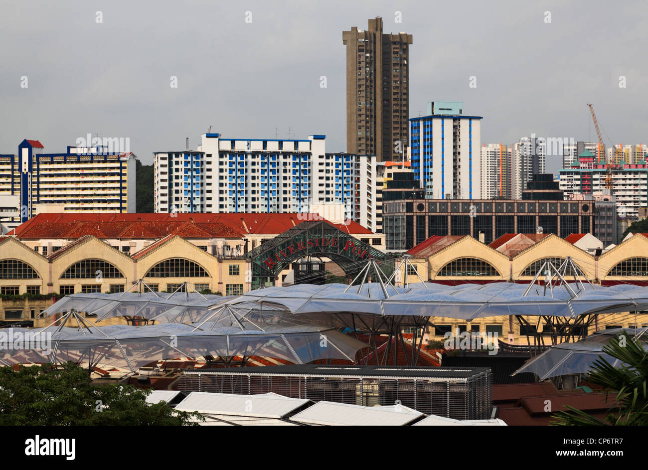 singapore river side point Stock Photo - Alamy
