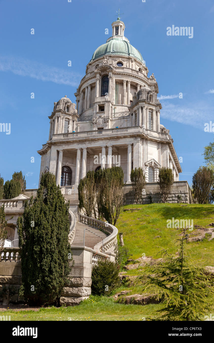 Lancaster. The Ashton Memorial in Williamson Park Stock Photo - Alamy