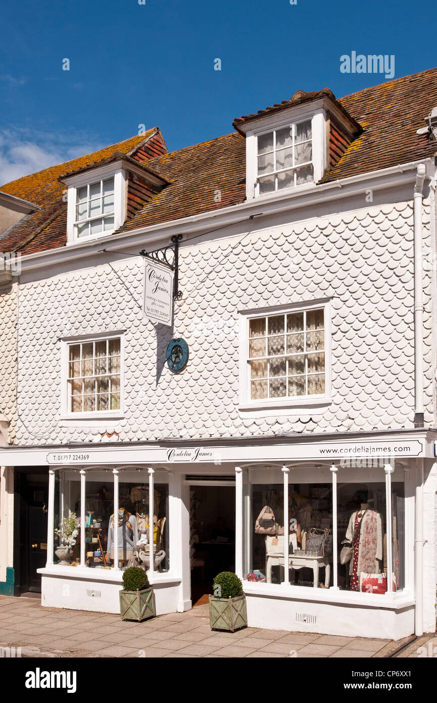 RYE, EAST SUSSEX, UK - APRIL 30, 2012: Exterior view of Rye Lodge Hotel ...