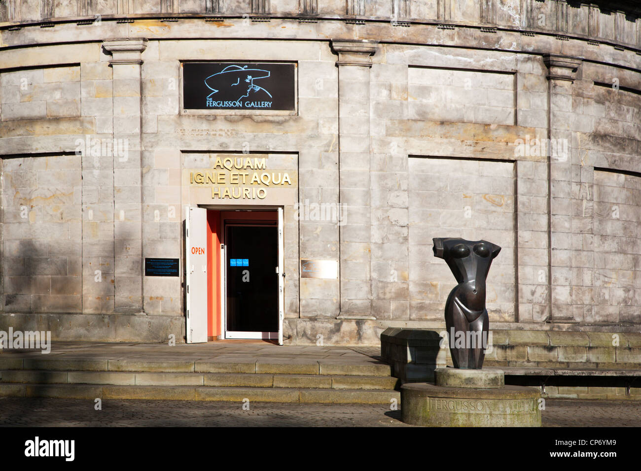 The Fergusson Gallery Perth Perth and Kinross Scotland Stock Photo - Alamy