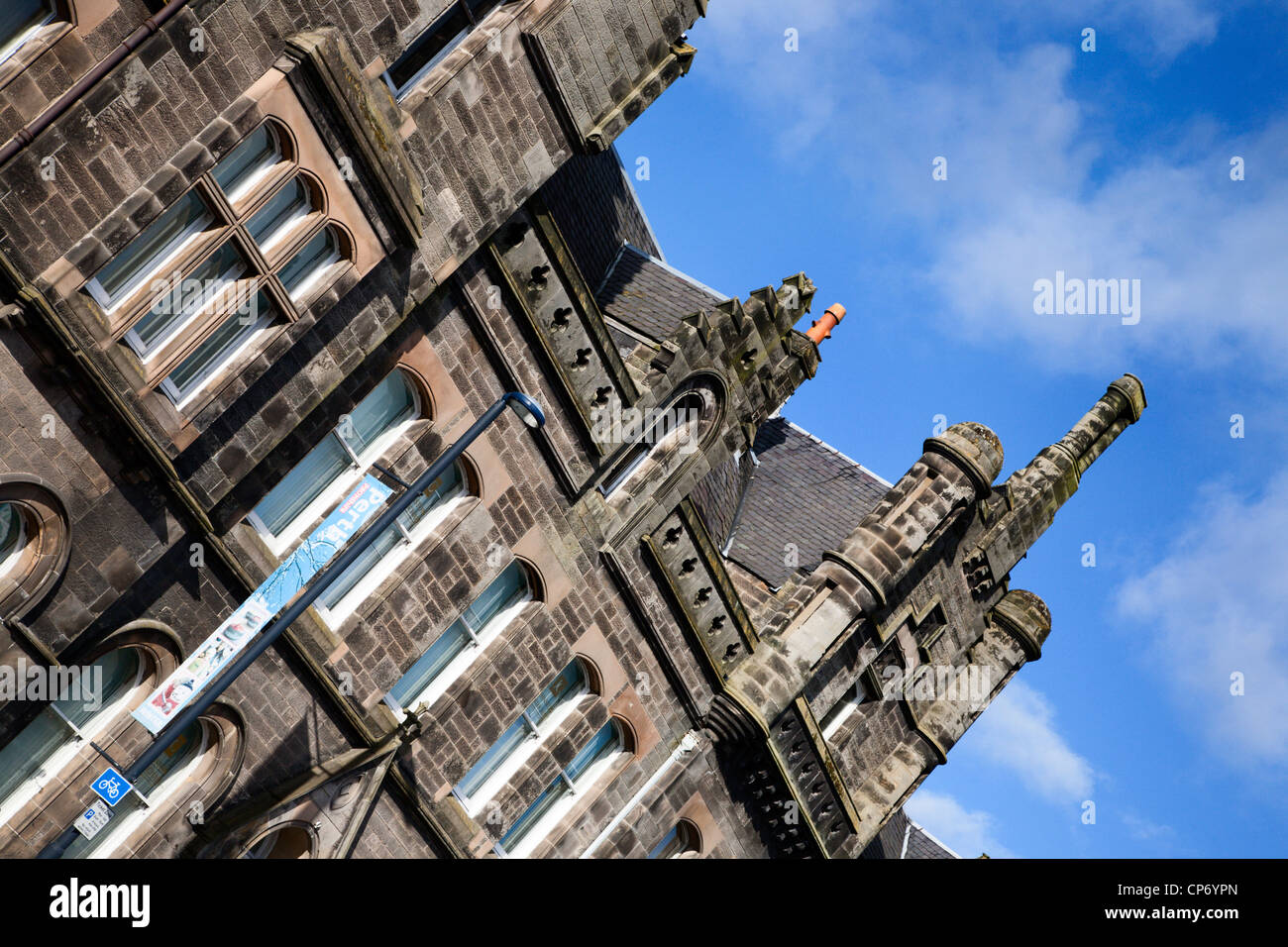 Buildings along Tay Street Perth Perth and Kinross Scotland Stock Photo ...