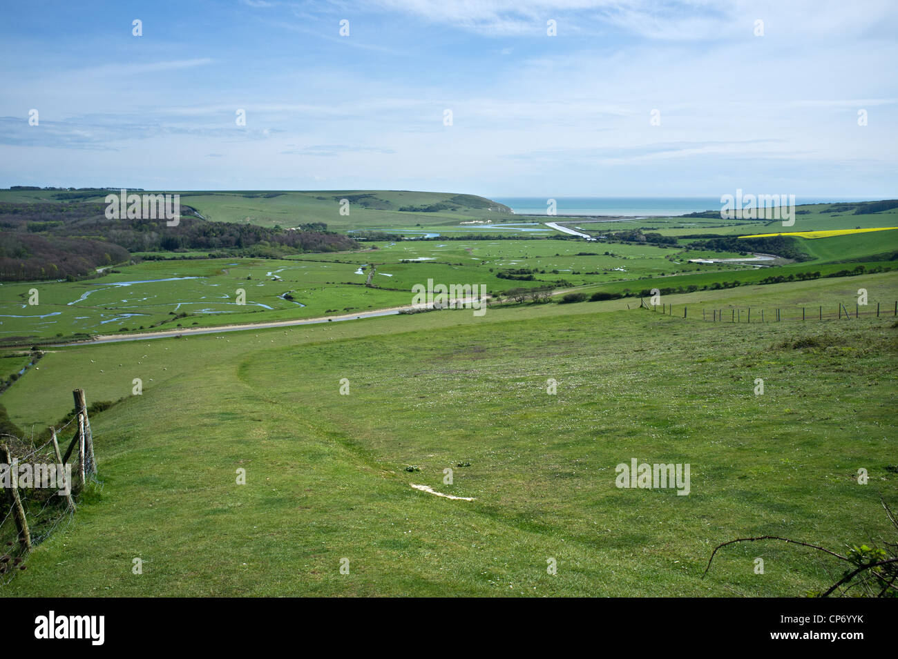 The Cuckmere Valley in East Sussex Stock Photo - Alamy