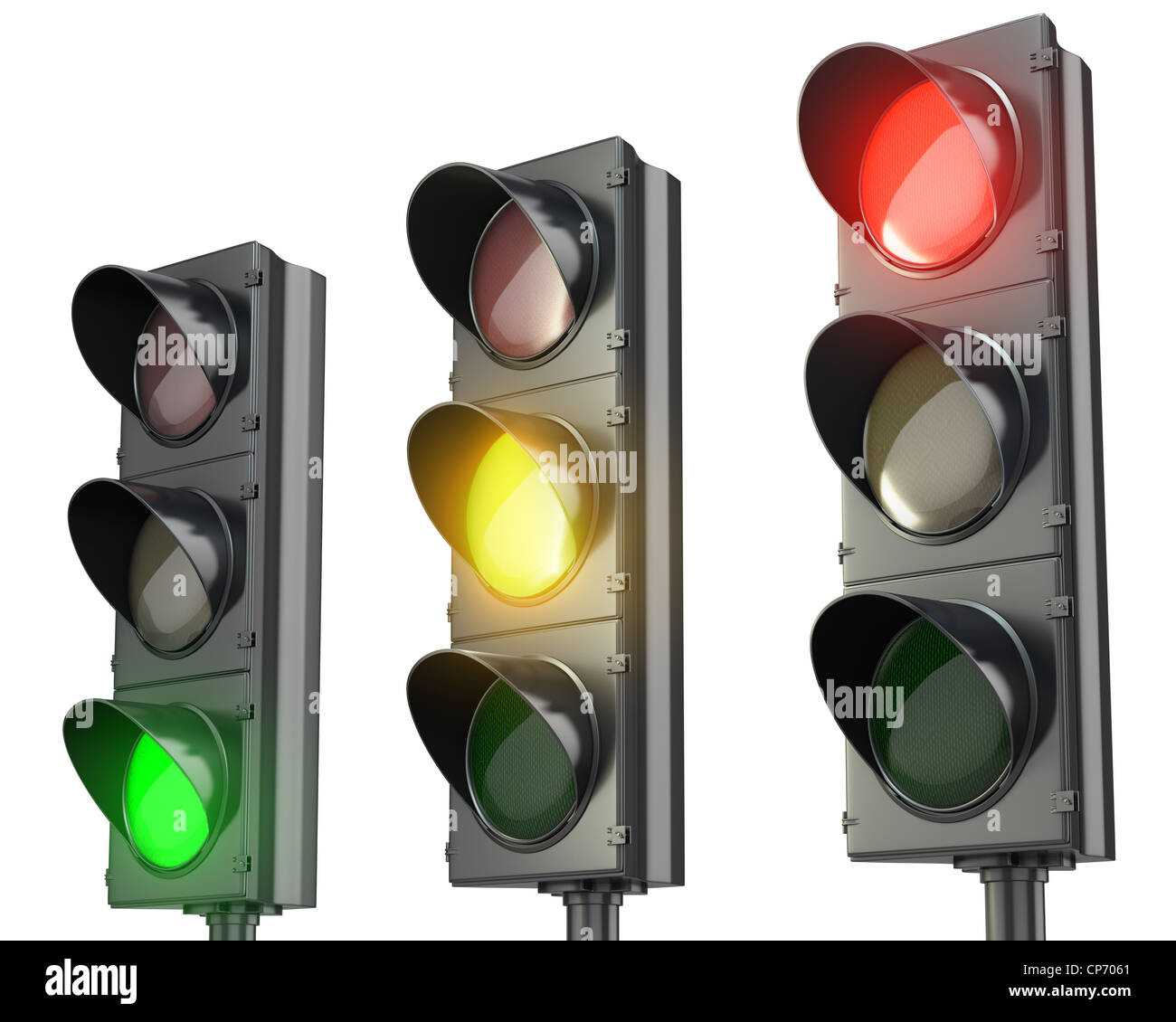 Three Green Lights In The Sky