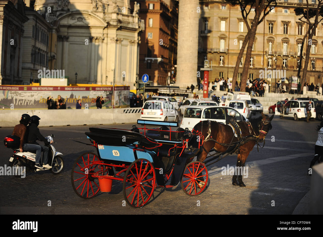 Roman horse wagon hi-res stock photography and images - Alamy