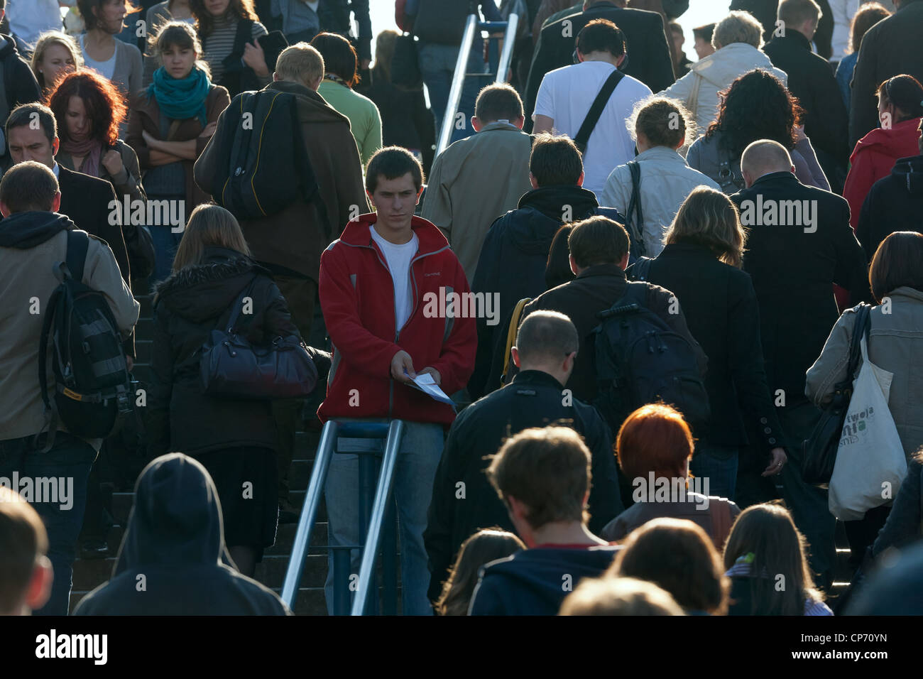 Leaflets student hi-res stock photography and images - Alamy