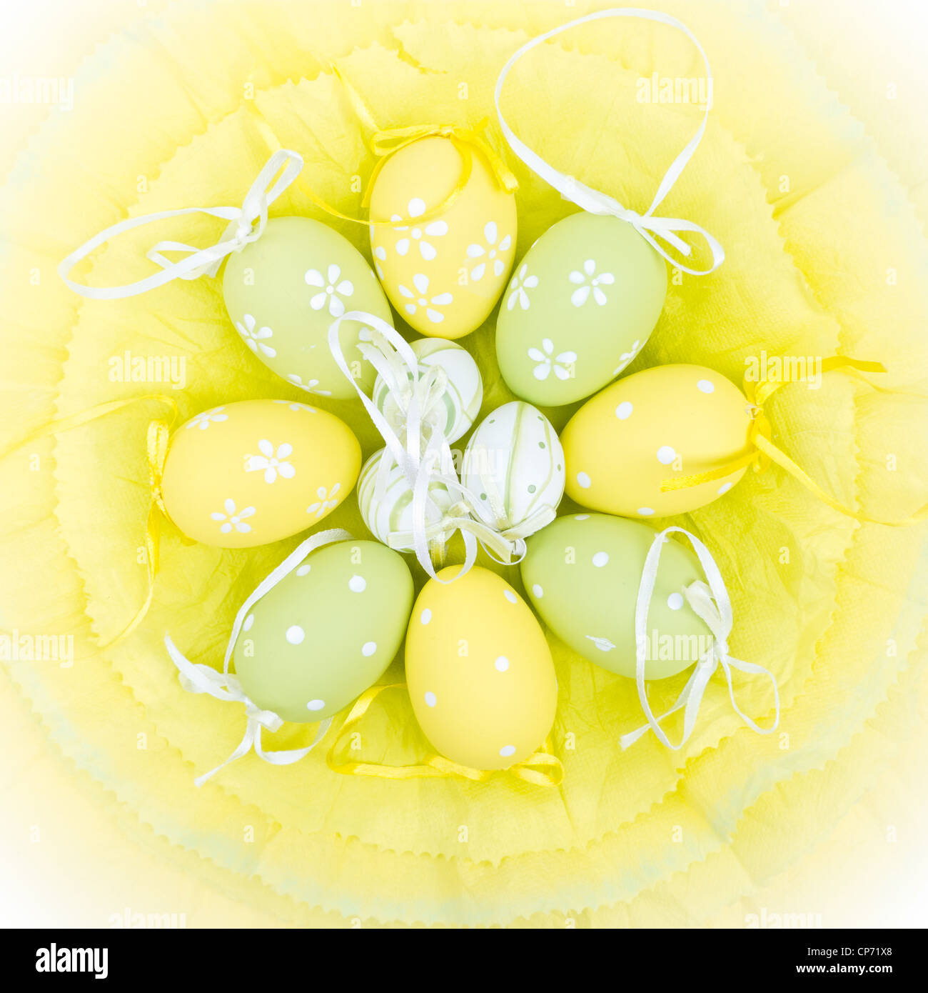 Easter Eggs Flower Stock Photo - Alamy