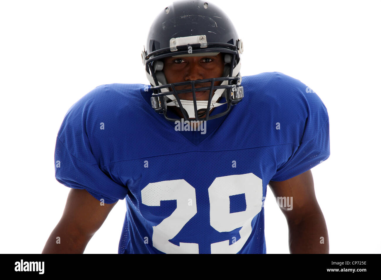 American football player on white hi-res stock photography and images ...