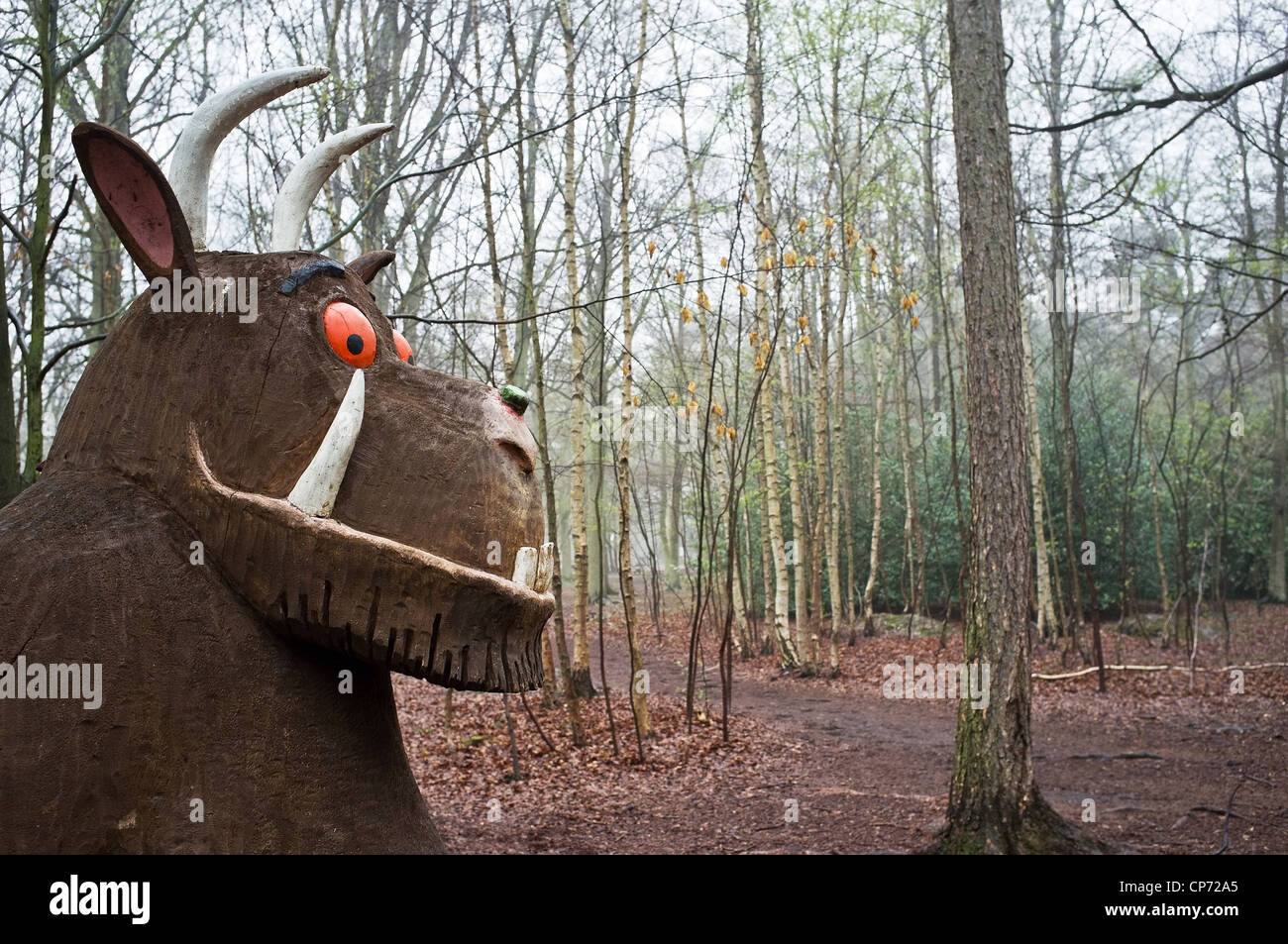 The Gruffalo in Thorndon Park Stock Photo - Alamy