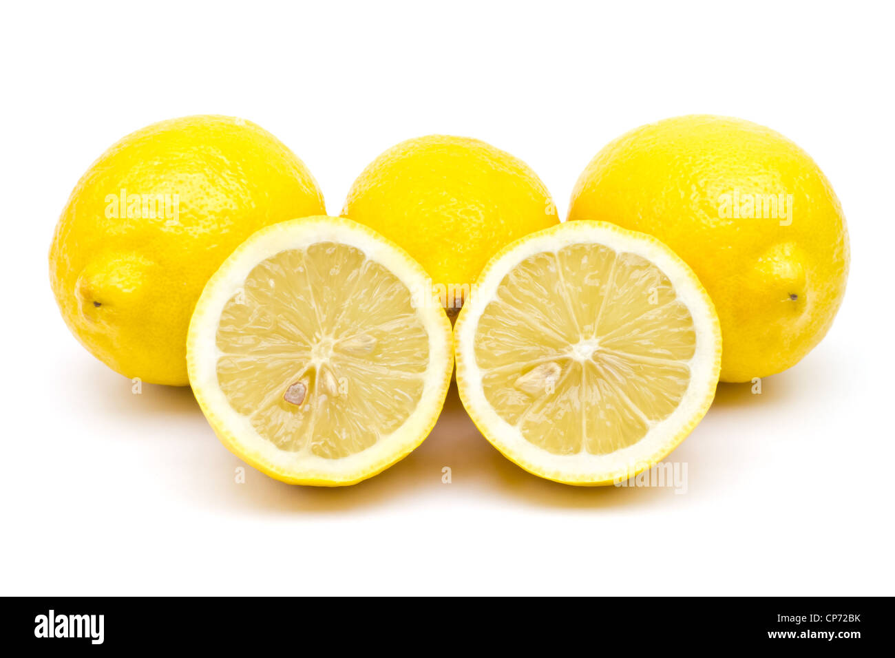 Citrus fruits sliced Cut Out Stock Images & Pictures - Alamy
