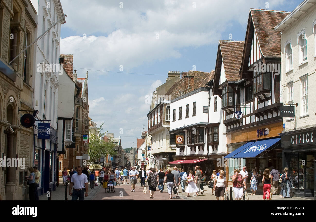 Canterbury City Kent England Stock Photos & Canterbury City Kent ...