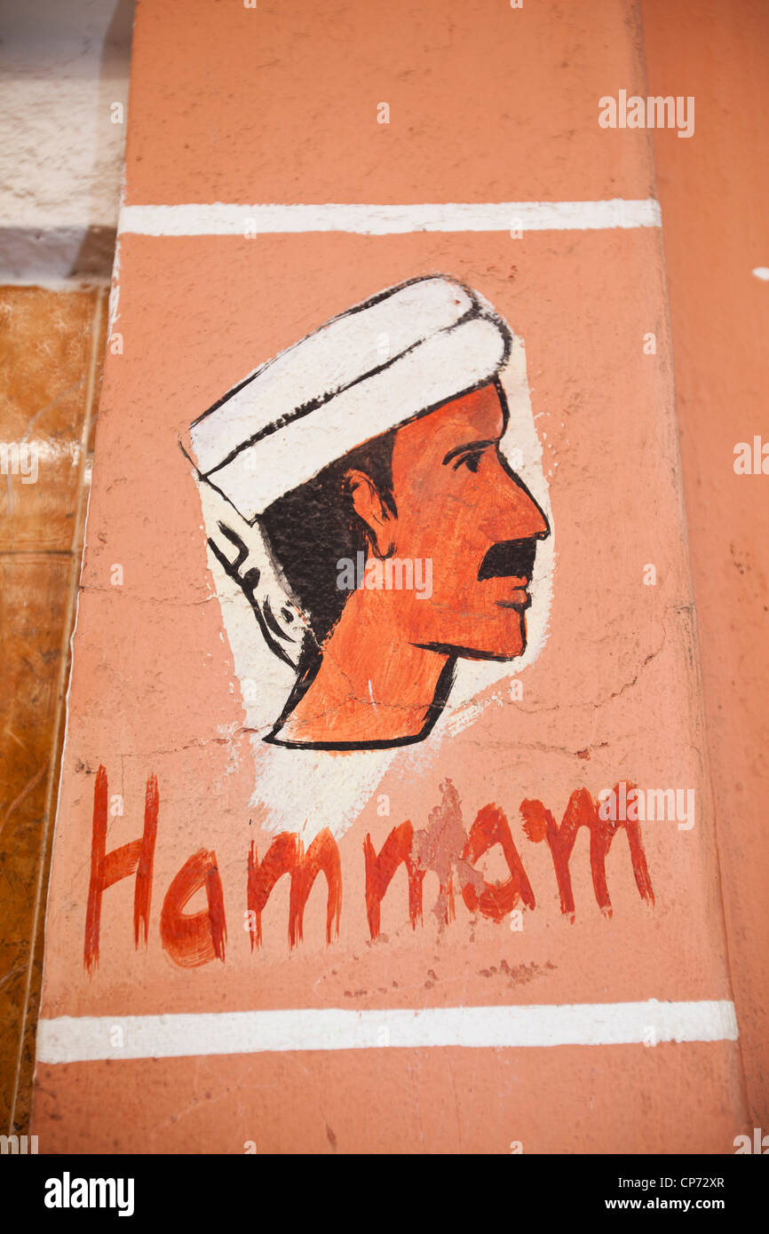 A traditional Hammam or bath house in Marrakech, Morocco Stock Photo ...