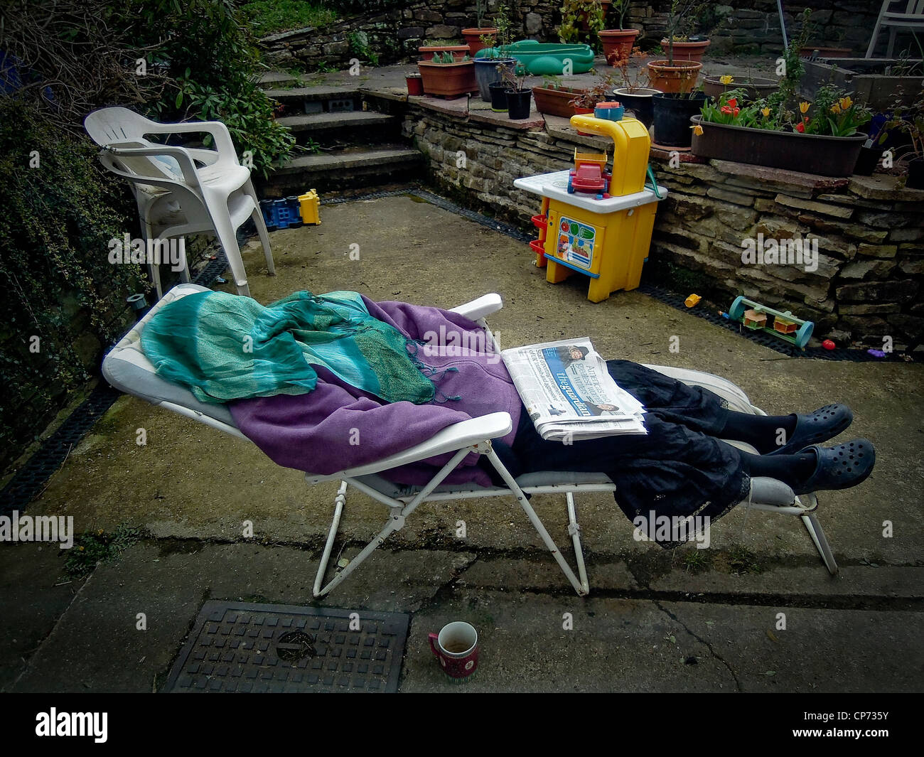 Sometimes you just have to imagine the sun being up there, Sheffield ...