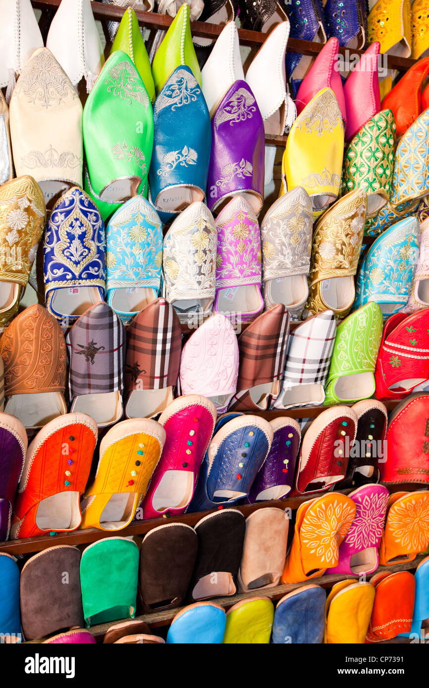 Traditional arabic slippers shoes hi-res stock photography and images ...
