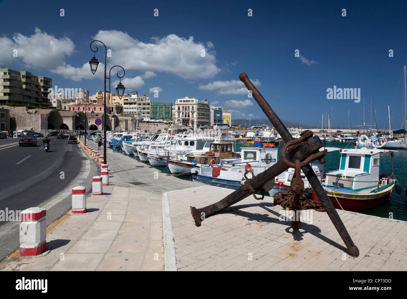 Venetian port heraklion island hi-res stock photography and images - Alamy