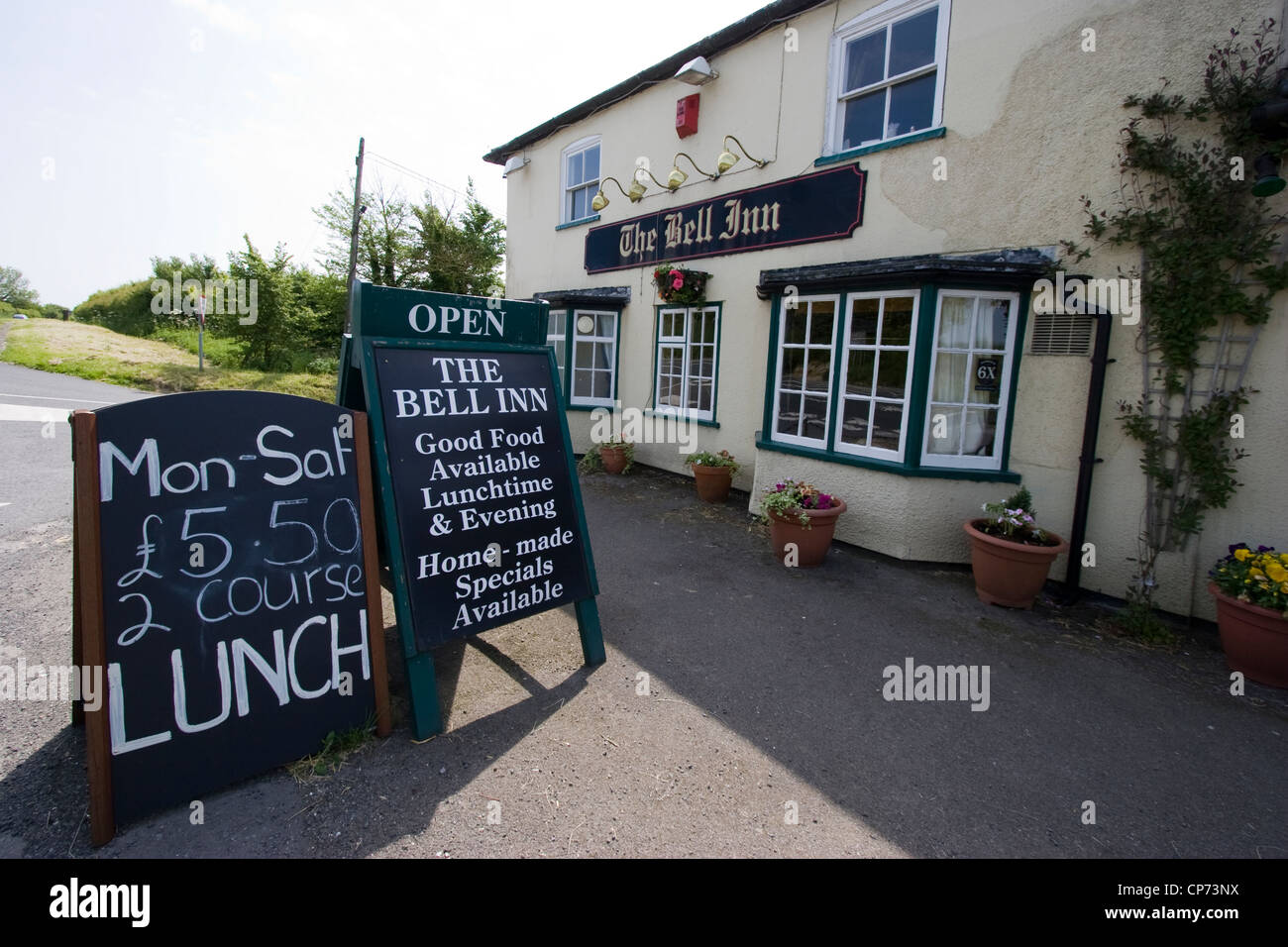 The Bell Inn, pub in West Overton on the A4 between Avebury and ...