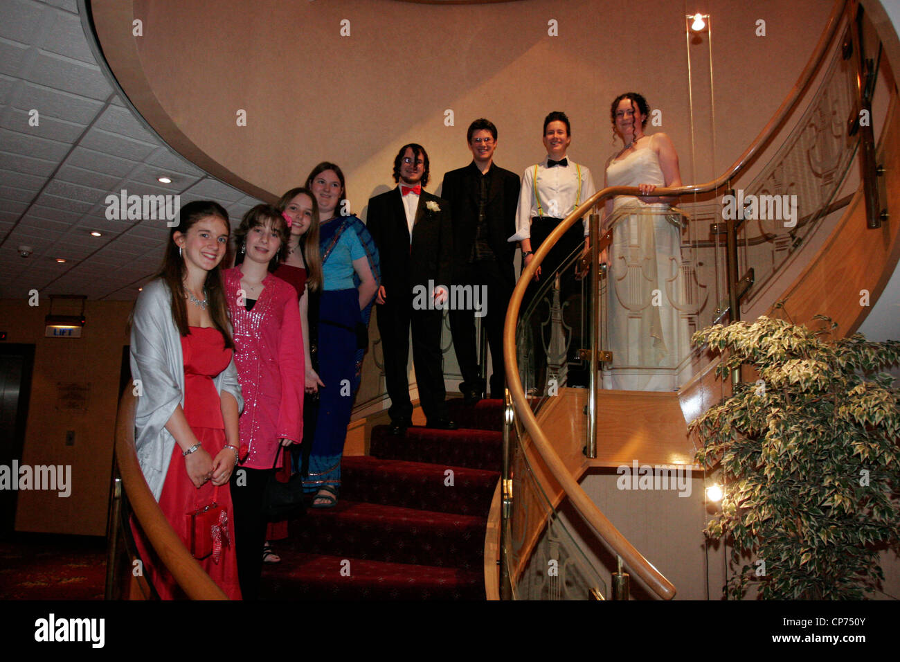 Student prom, St John's School, Marlborough, held at The DeVere Hotel ...