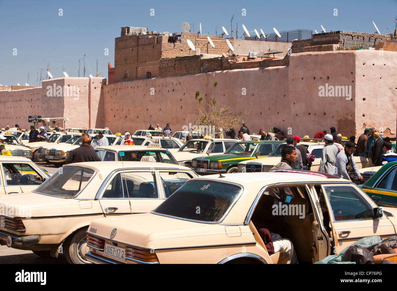 Morocco Mercedes Taxi High Resolution Stock Photography and Images - Alamy