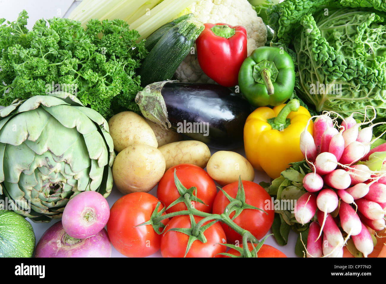 Variety of vegetables Stock Photo - Alamy