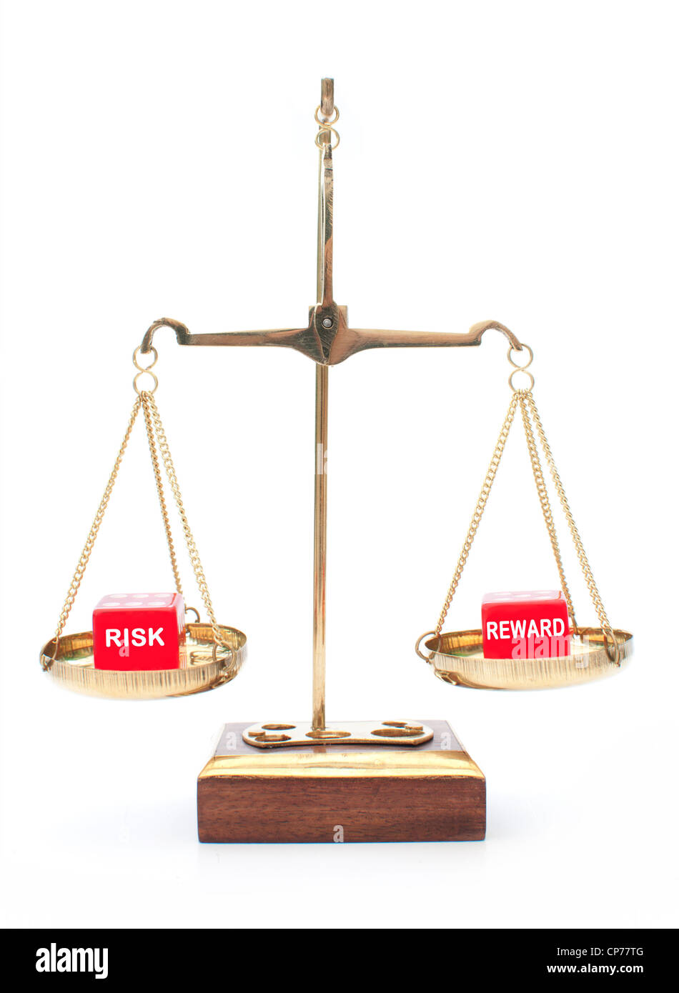 Risk Reward Balance Scalehealth Benefits Clip Art